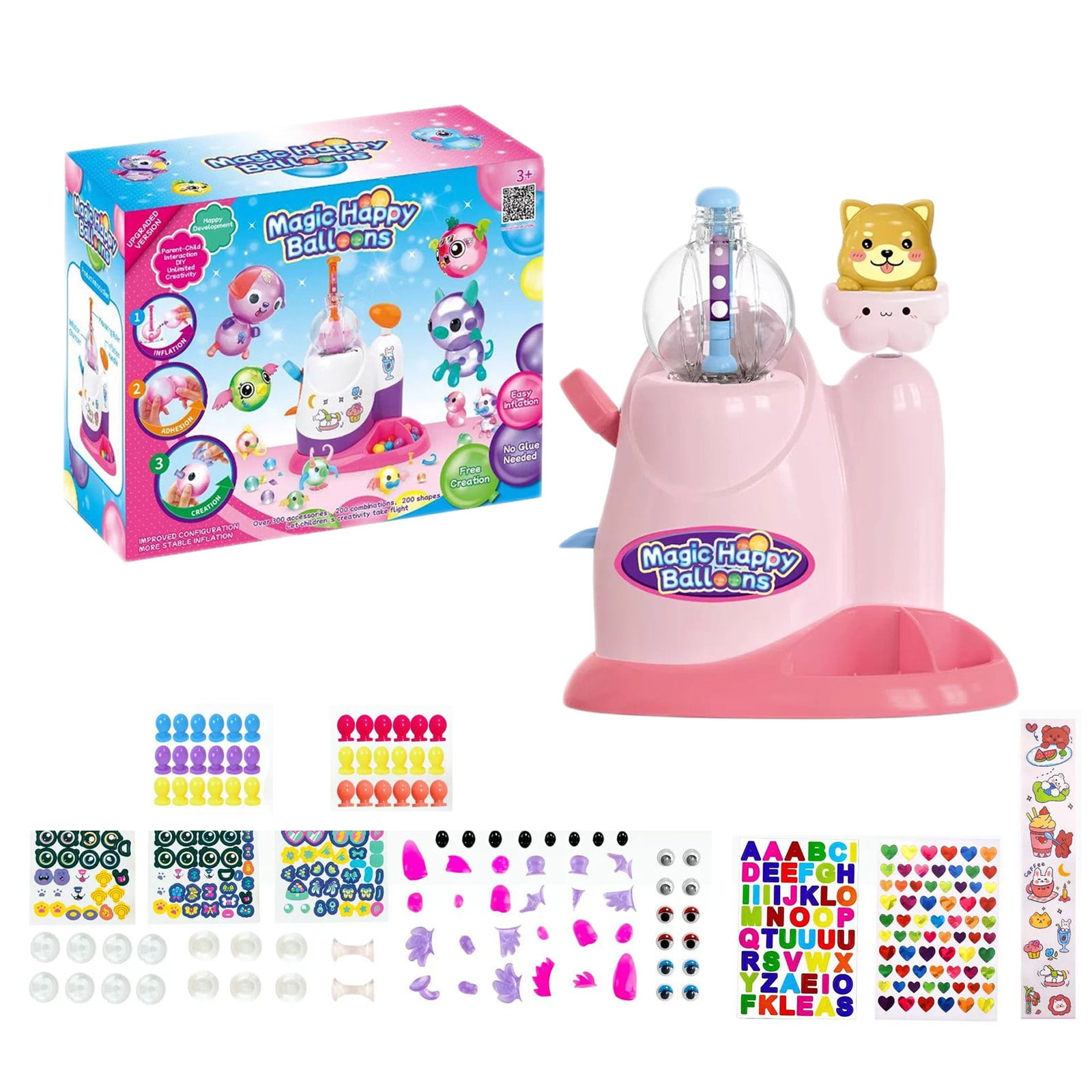 Creative Inflatable Bubble Making Toy DIY Craft Kit with Multiple ...