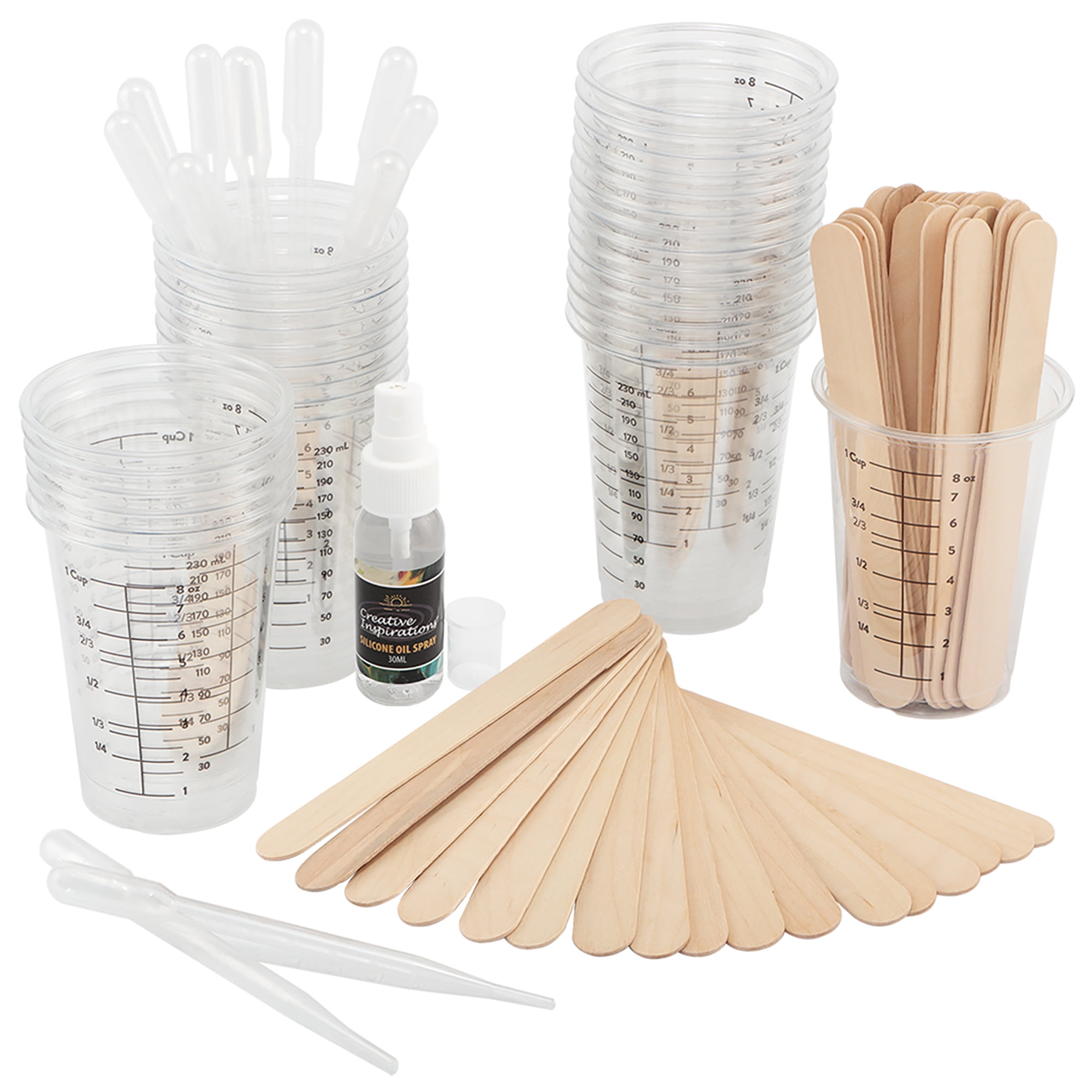 Creative Inspirations Acrylic Pouring Accessories Set - Silicone Oil ...