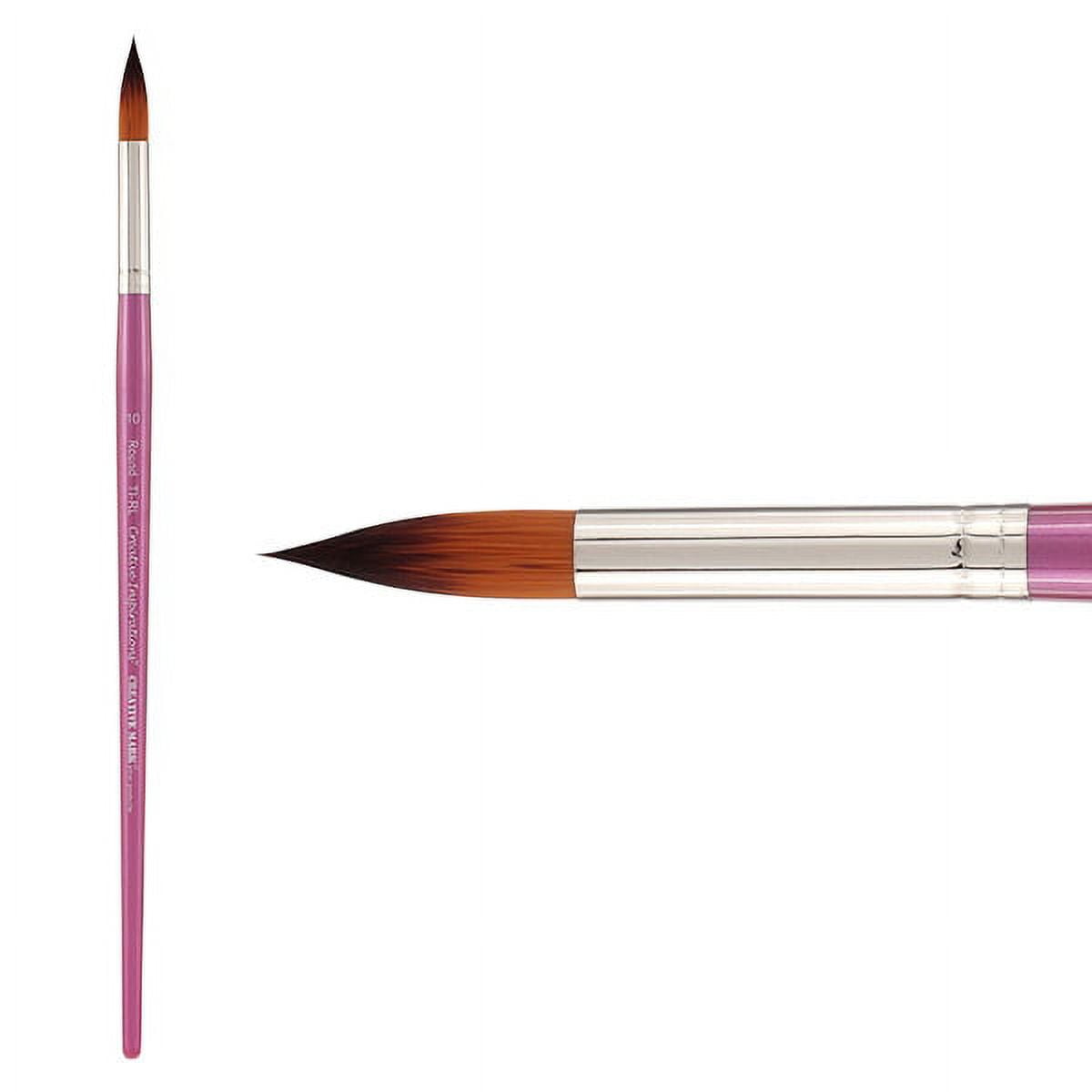 Creative Inspirations Dura-Handle Artist Paint Brush Long Solid Resin ...
