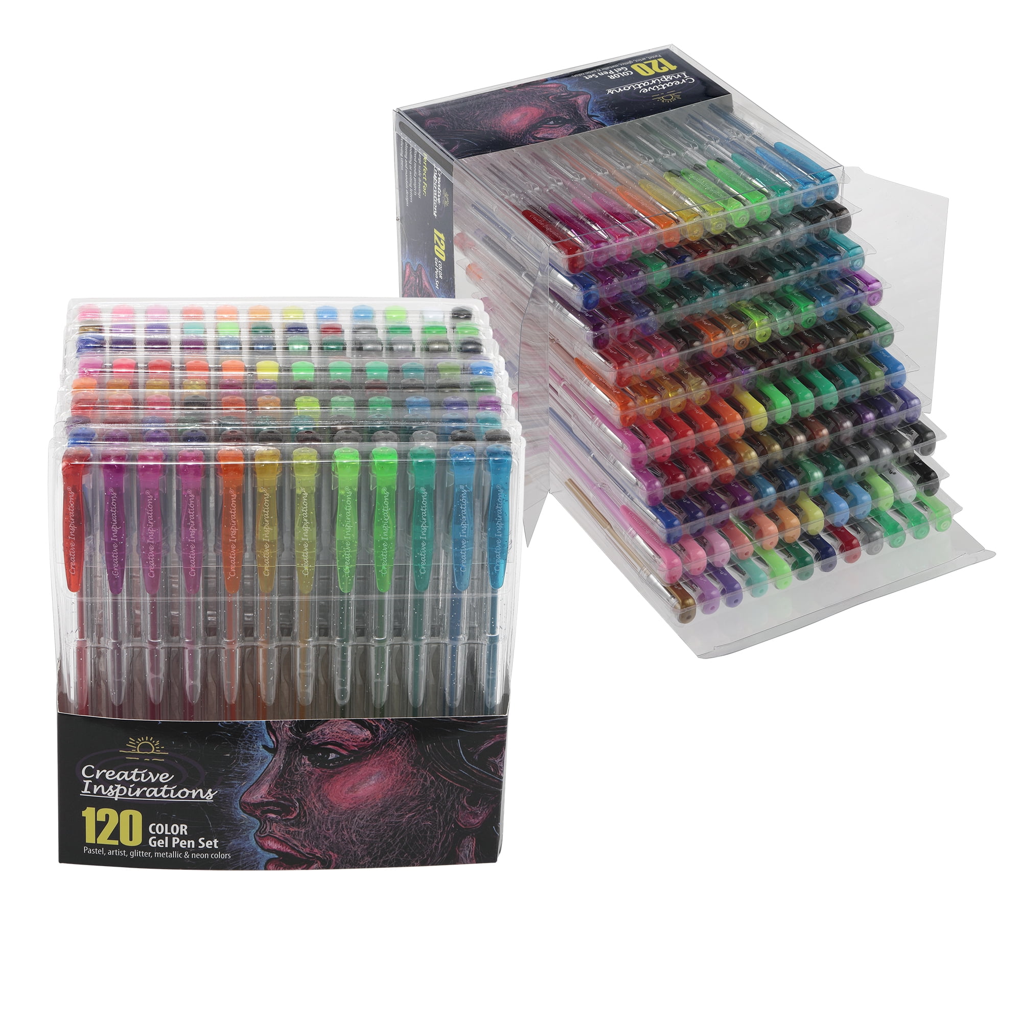 Creative Inspirations Gel Pen Sets - Long Lasting Performance, Vivid ...