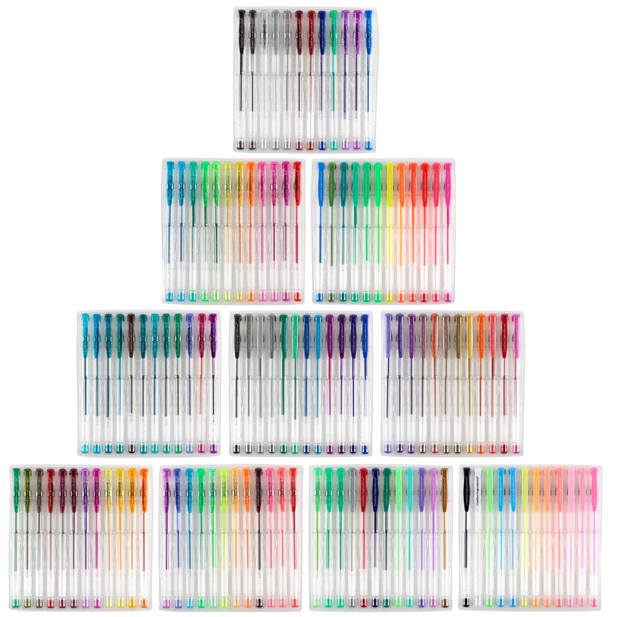 Creative Inspirations Gel Pen Sets - Long Lasting Performance, Vivid ...