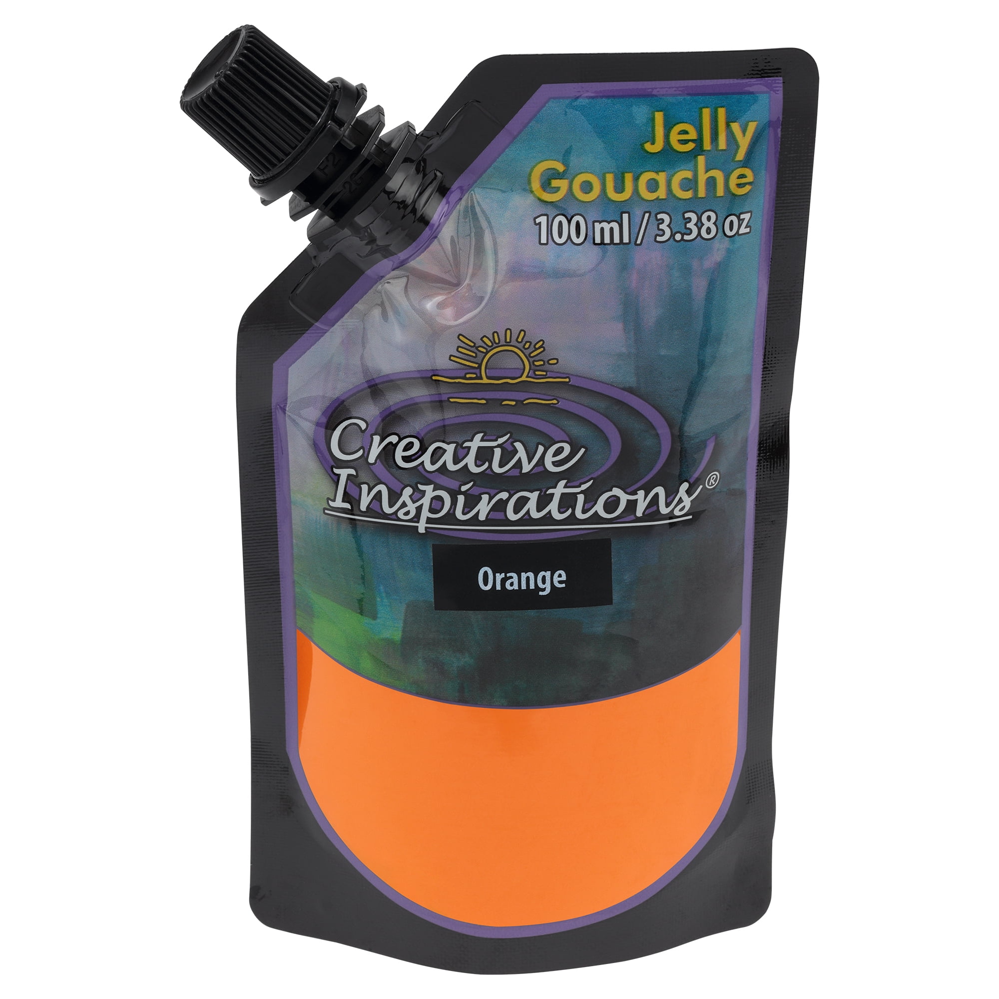 Creative Inspirations Jelly Gouache - Orange 100 mL - Unique & Vibrant ...