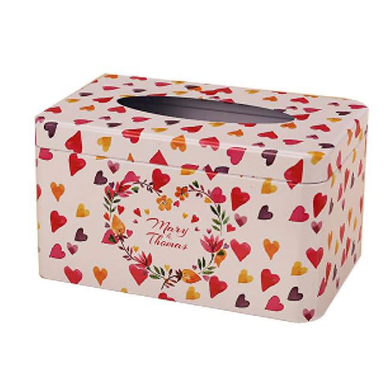 Creative Iron Sheet Tissue Box Colorful Tissue Paper Cover Fashion ...