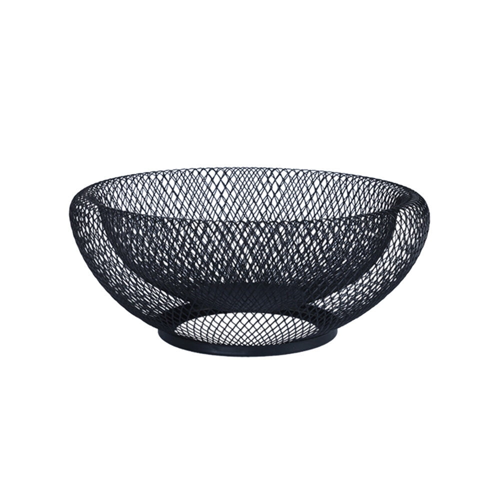 Creative Iron Wire Mesh Collection Basket Fruit Basket Modern Bird Nest ...