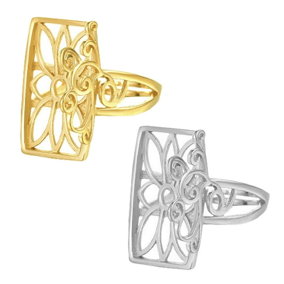 Creative Jewelry Findings Sturdy Brass Ear Post Pins with Adjustable ...