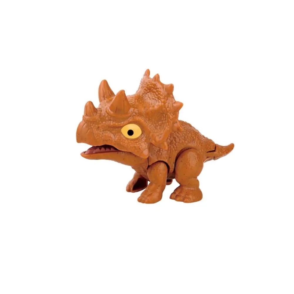 Creative Jurassic Finger Dinosaur Triceratops Tyrannosaurus Model Toys ...