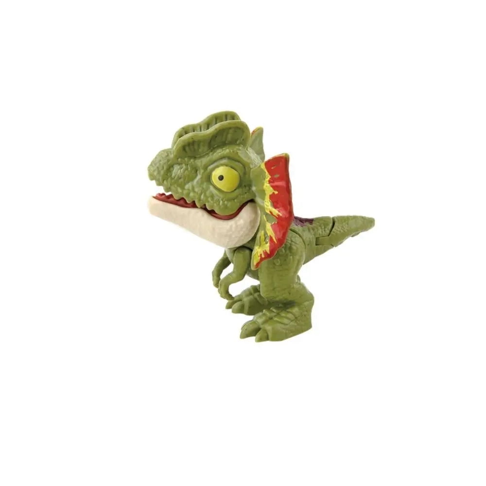 Creative Jurassic Finger Dinosaur Triceratops Tyrannosaurus Model Toys ...