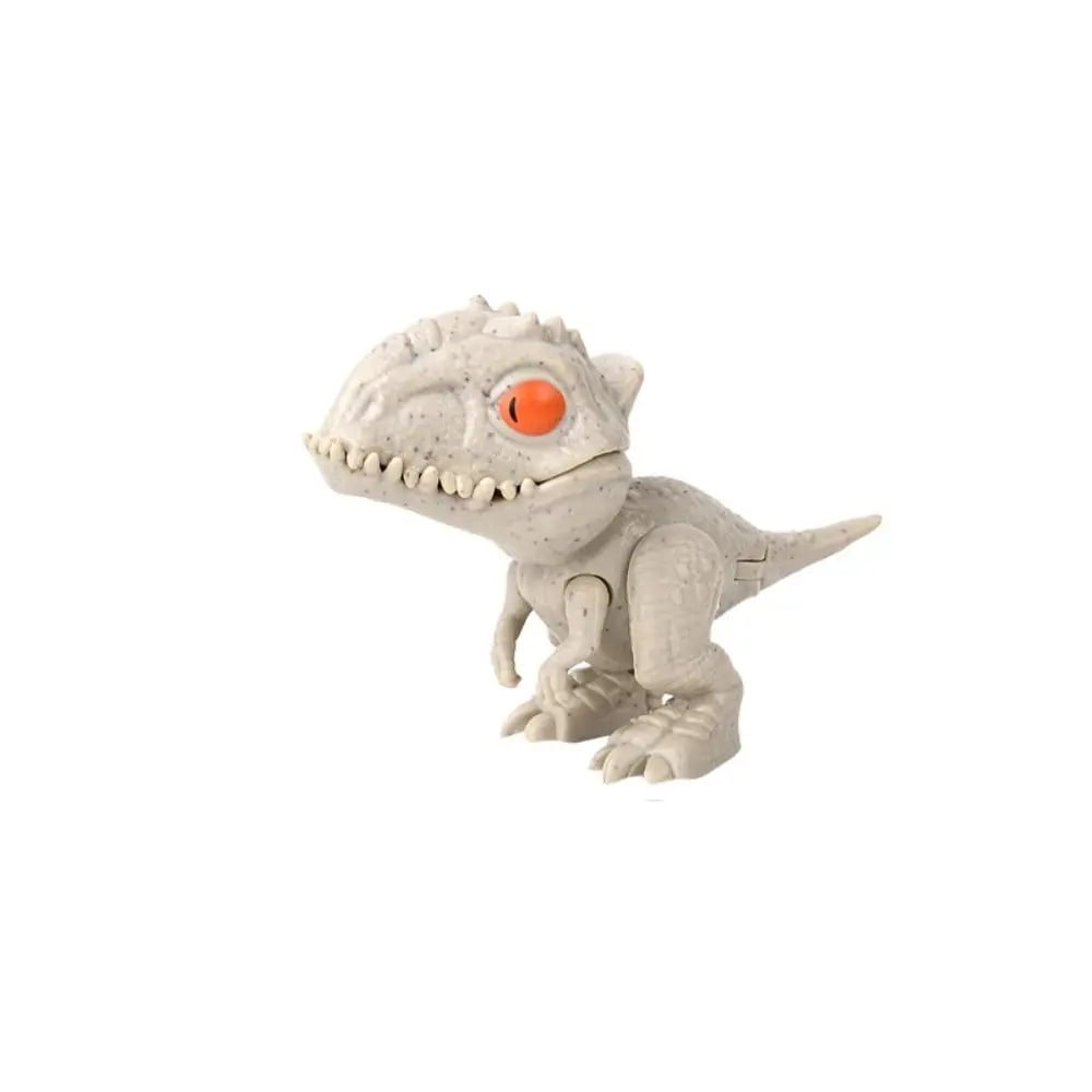 Creative Jurassic Finger Dinosaur Triceratops Tyrannosaurus Model Toys ...