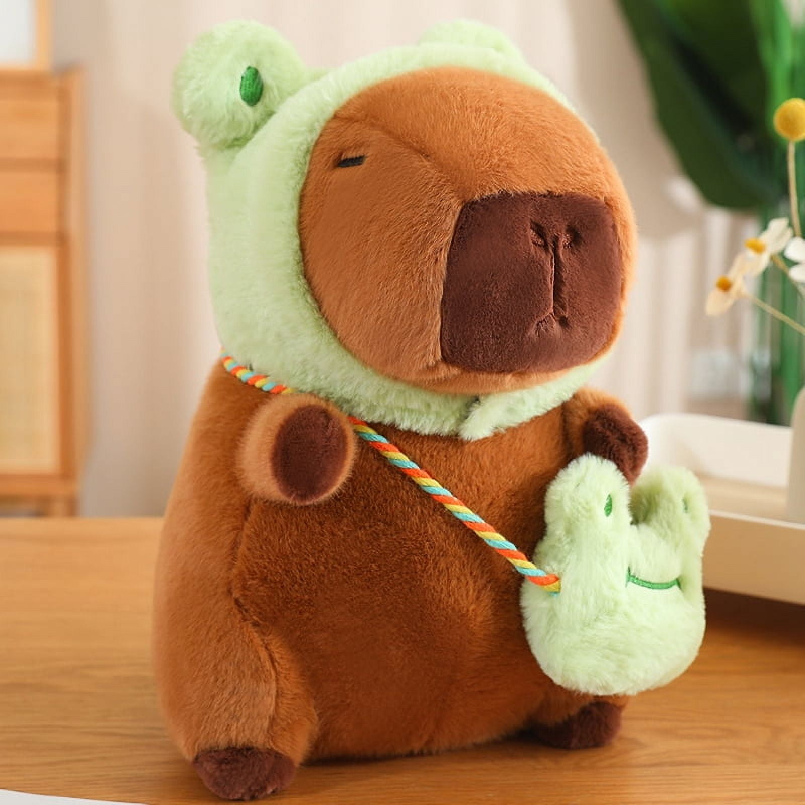 Creative Kawaii Transform Capybara Plush Doll Frog Rabbit Dinosaur Dog ...