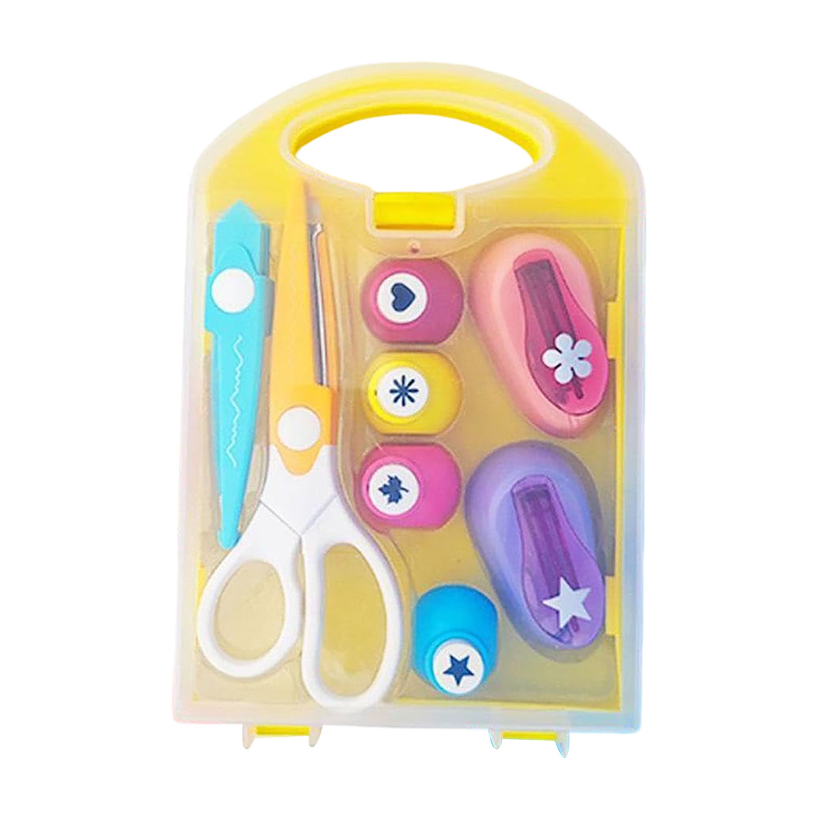 Creative Kids DIY Puncher Craft Set, Craft Hole Punch Shapes Set, Hole ...