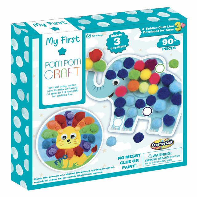 Creative Kids So Yummy Pom Pom Craft Kit - Walmart.com
