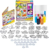 Creative Kids Window Paint Art Stickers Kit for Kids - Children's Make ...
