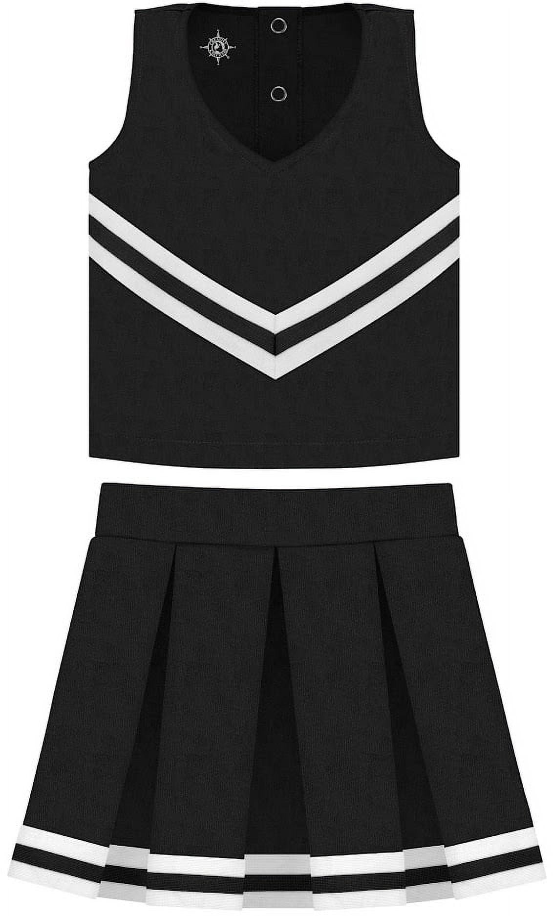 Creative Knitwear Black Cheerleader Uniform for Toddler and Junior ...
