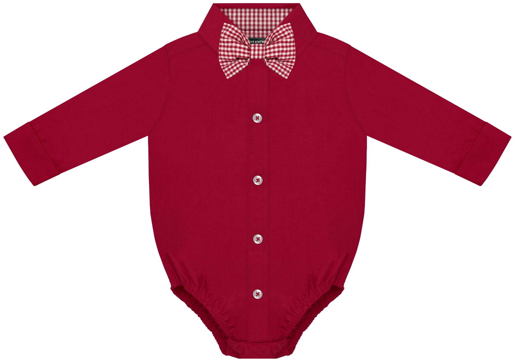 Creative Knitwear Infant Long Sleeve Button Down Dress Shirt- Sizes: 0 ...