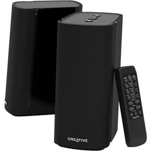 Creative Labs 51MF1690AA002 T100 Stereo Computer Speakers - Black ...