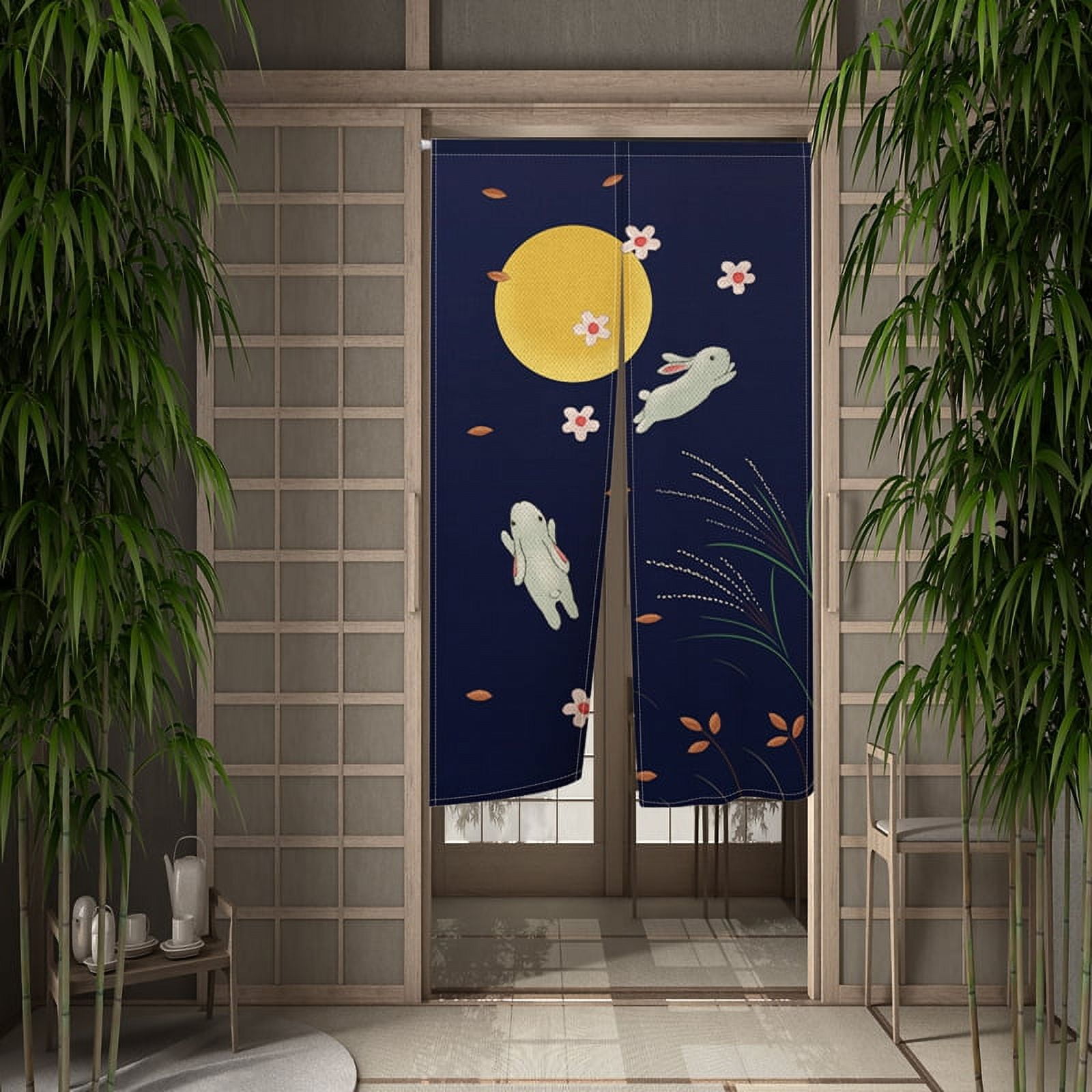 Creative Landscape Door Curtain Kitchen Modern Room r Art Door Curtain ...