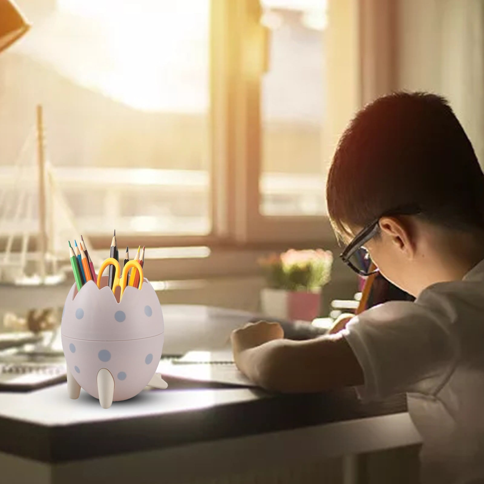 Creative Large Capacity Pencil Holder Desk Decoration For Cute ... Creative Large Capacity Pencil Holder Desk Decoration For Cute ...