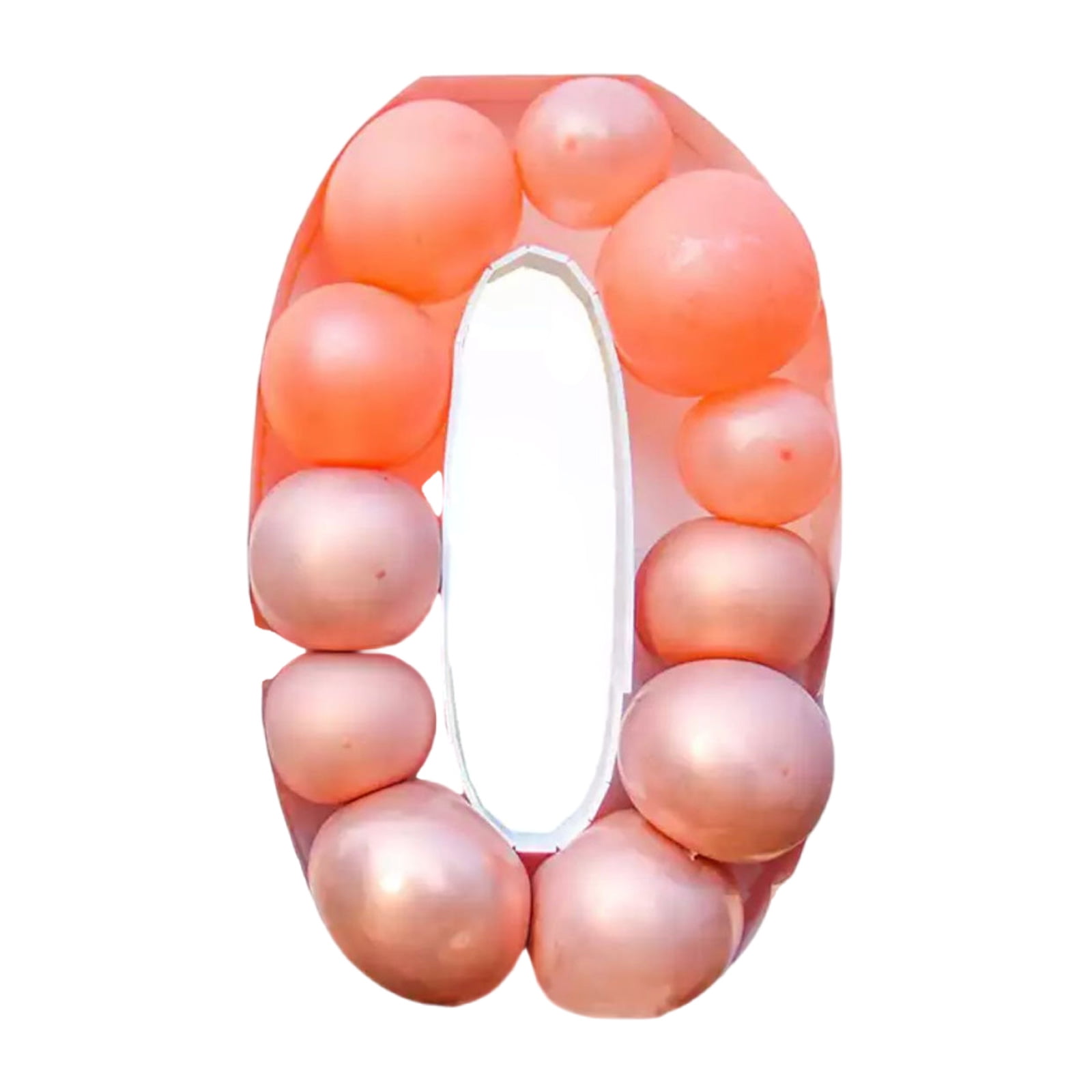 Creative Latex Number Balloon Box Display Stand Party Decoration Set ...