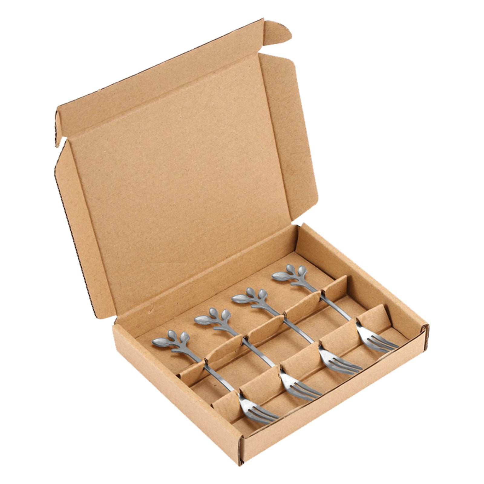 Creative Leaf Coffee Spoons,0.94x4.72 inch Stainless Steel Spoons for ...