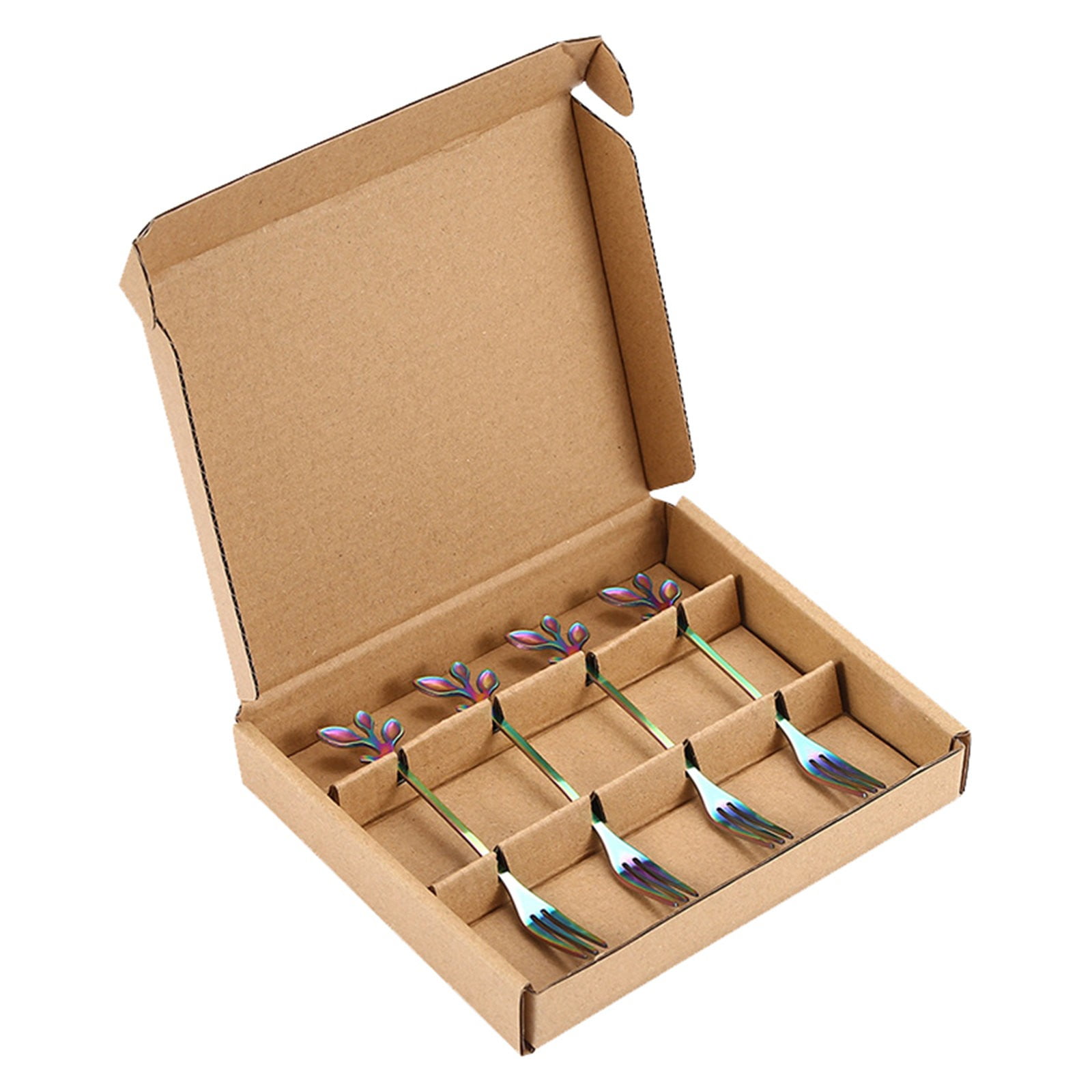 Creative Leaf Coffee Spoons,0.94x4.72 inch Stainless Steel Spoons for ...