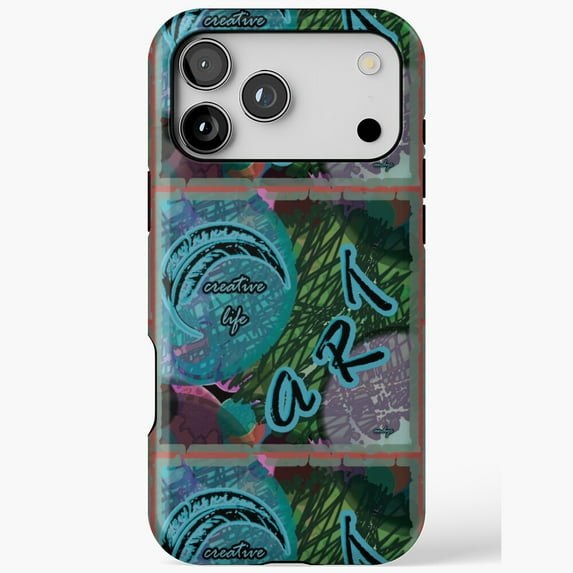 Creative Life Sky Typography Art Phone Case Compatible iPhone 17 ...