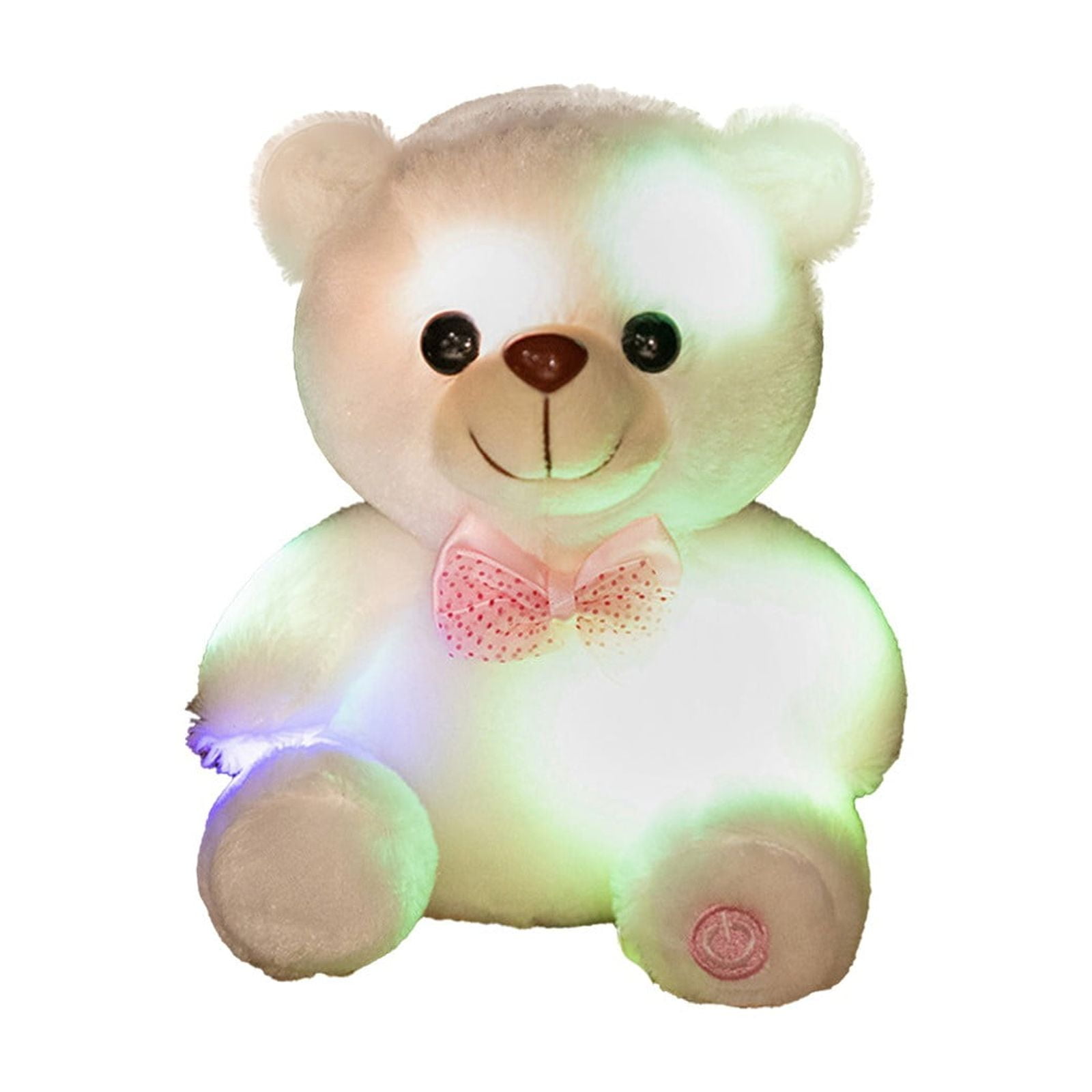 Creative Light Up Teddy Bear Led,Stuffed Animal Floppy Night Lights ...