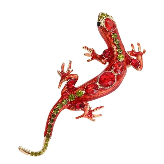 Creative Lizards Shaped Lapel Pin Sturdy Metal Brooch With Retro Charm ...