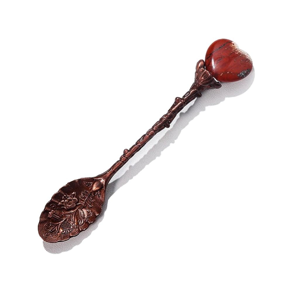 Creative Long Handle Love Spoon Ice Cream Coffee Dessert Soup Spoon ...