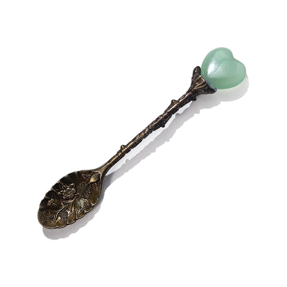 Creative Long Handle Love Spoon Ice Cream Coffee Dessert Soup Spoon ...