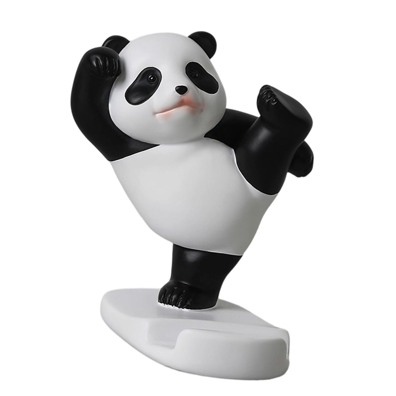 Creative Lying Panda Resin Mobile Stand Decorative Smartphone Tablet ...