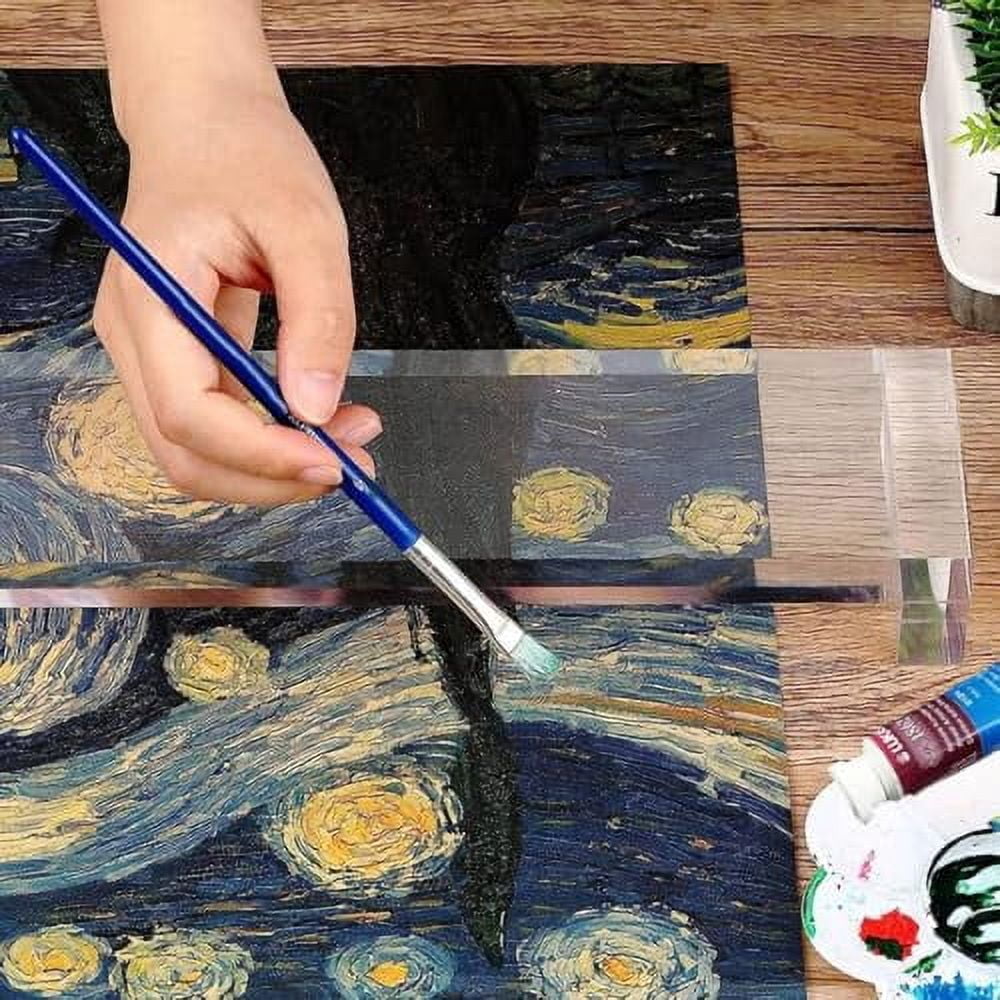 Creative Mark Artist Leaning Bridge - 31 Inches Clear Acrylic Wrist ...