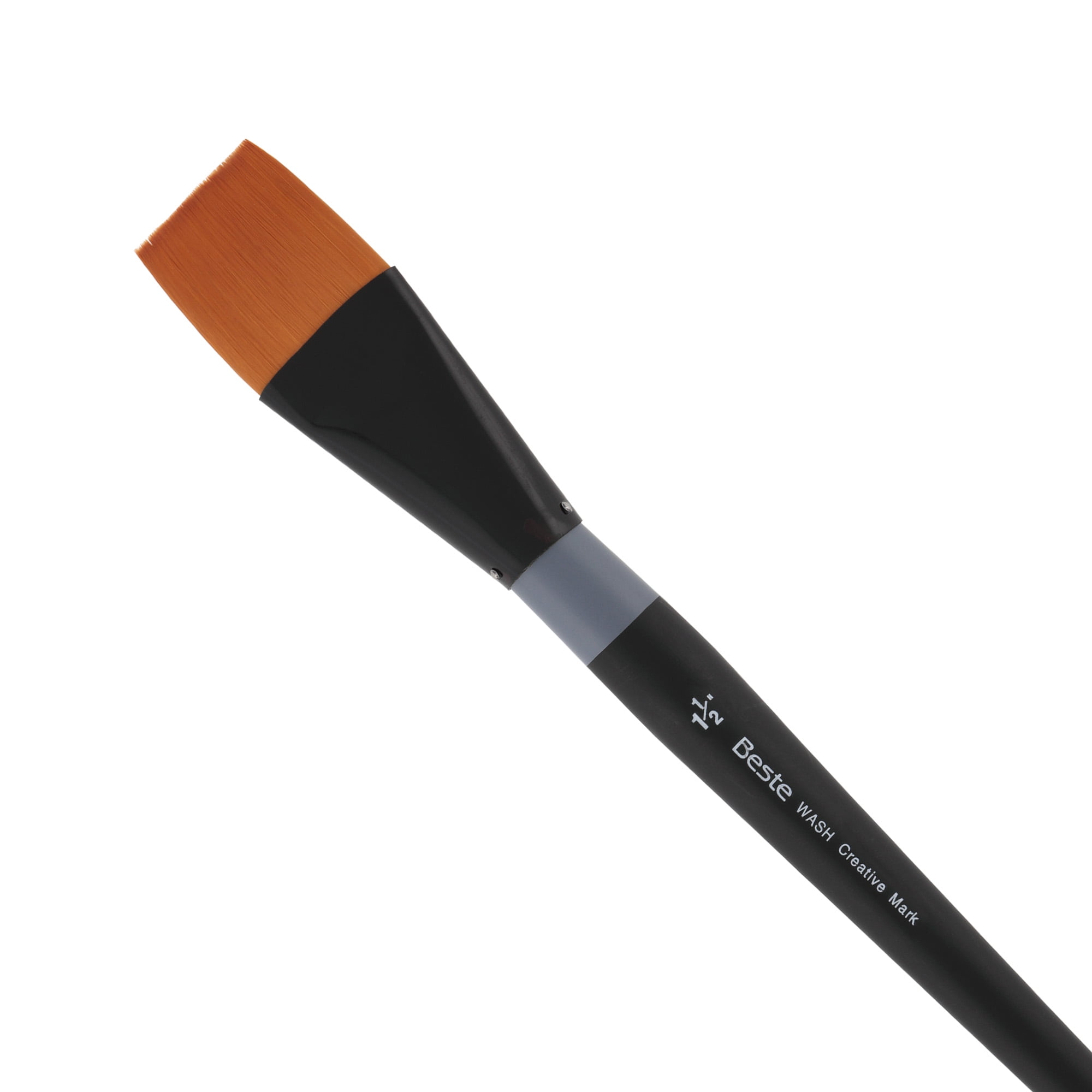 Creative Mark Beste Golden Taklon Wash, 1-1/2" Artist Paint Brush ...