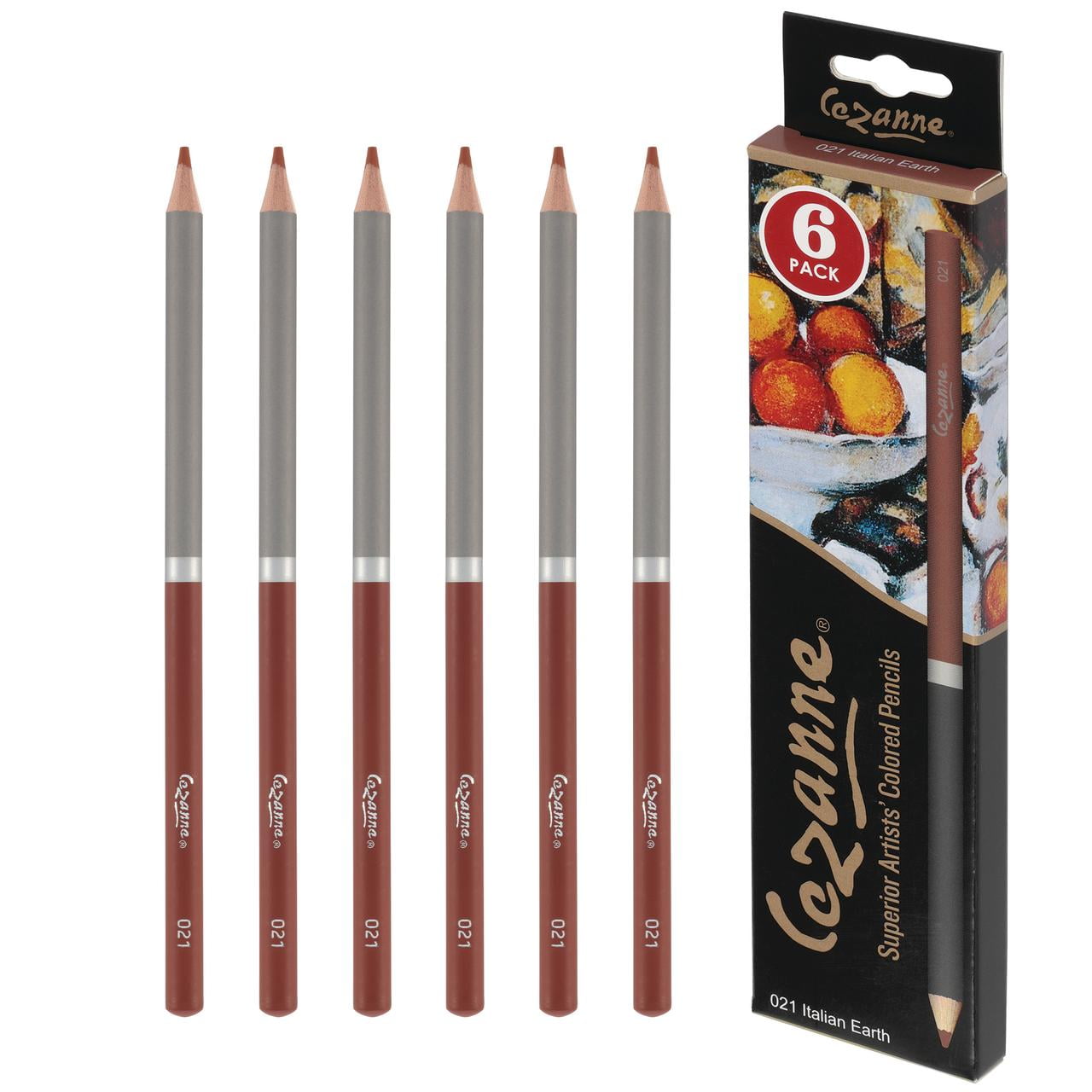 Creative Mark Cezanne Premium Colored Pencils Italian Earth 6 Pack ...