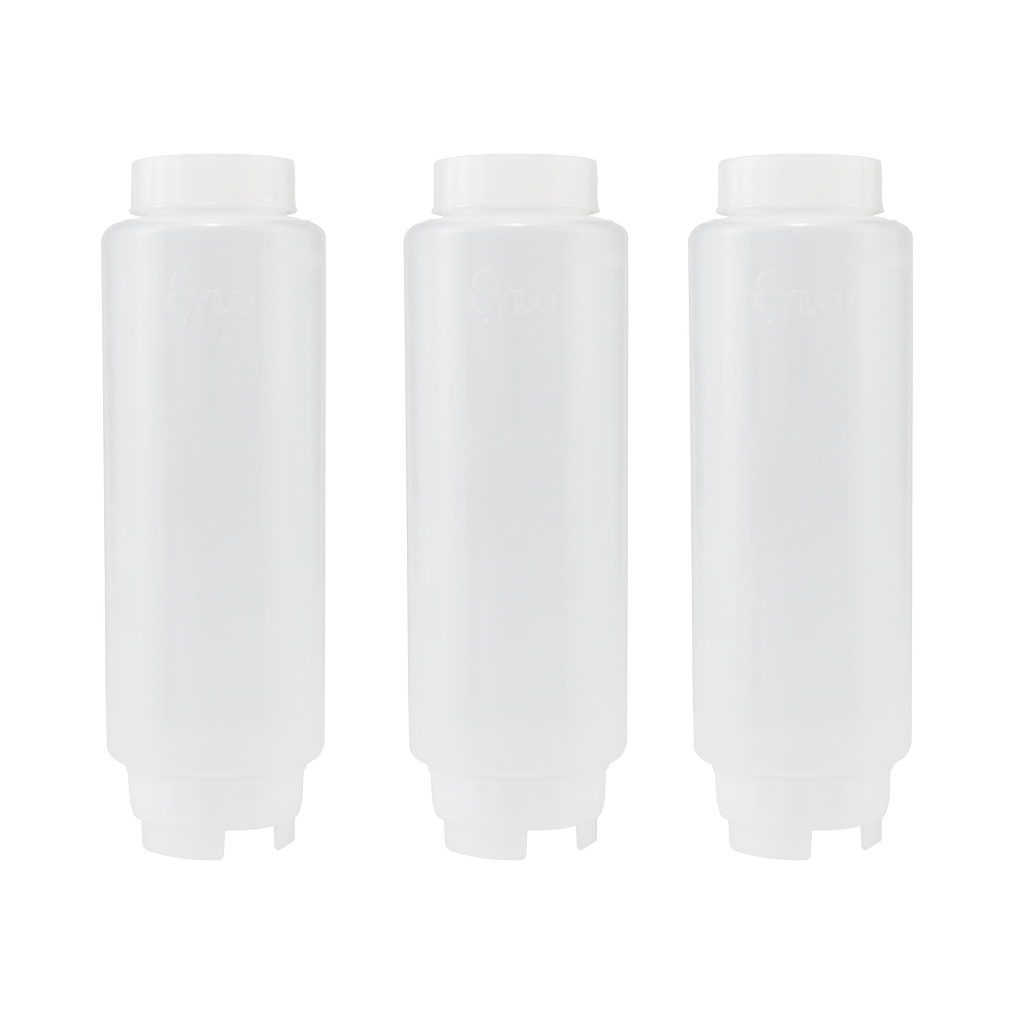 Creative Mark Cylo FIFO Squeeze Bottle -Empty - 3 Pack - 20 oz ...