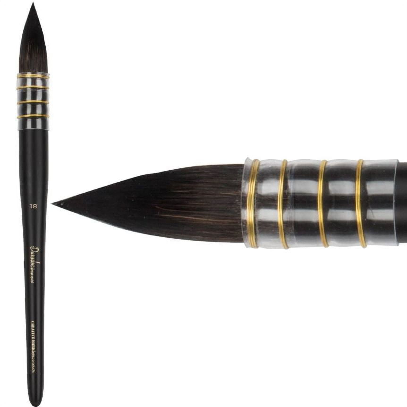 Creative Mark Danube Professional Watercolor Quill Brushes Size #18 ...