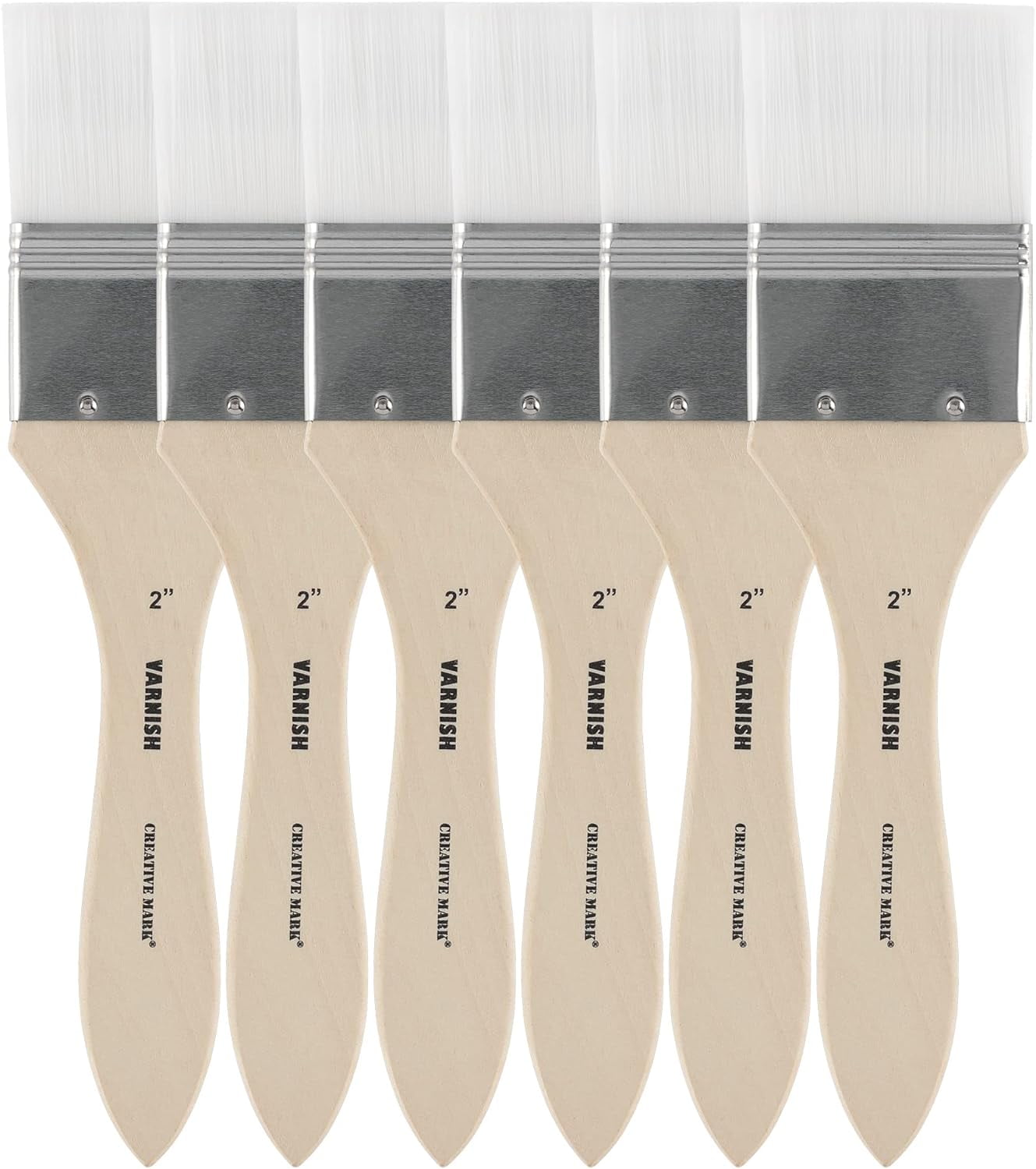 Creative Mark Disposable Varnish Brush Set - Single-Use Disposable ...