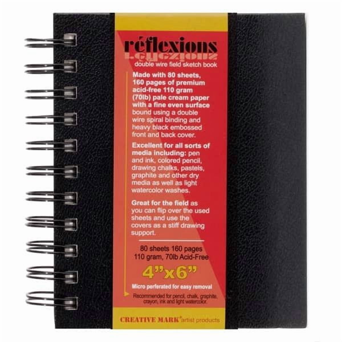Creative Mark Double Wire Spiral Bound Field Sketch Book [160 Pages - 4 ...