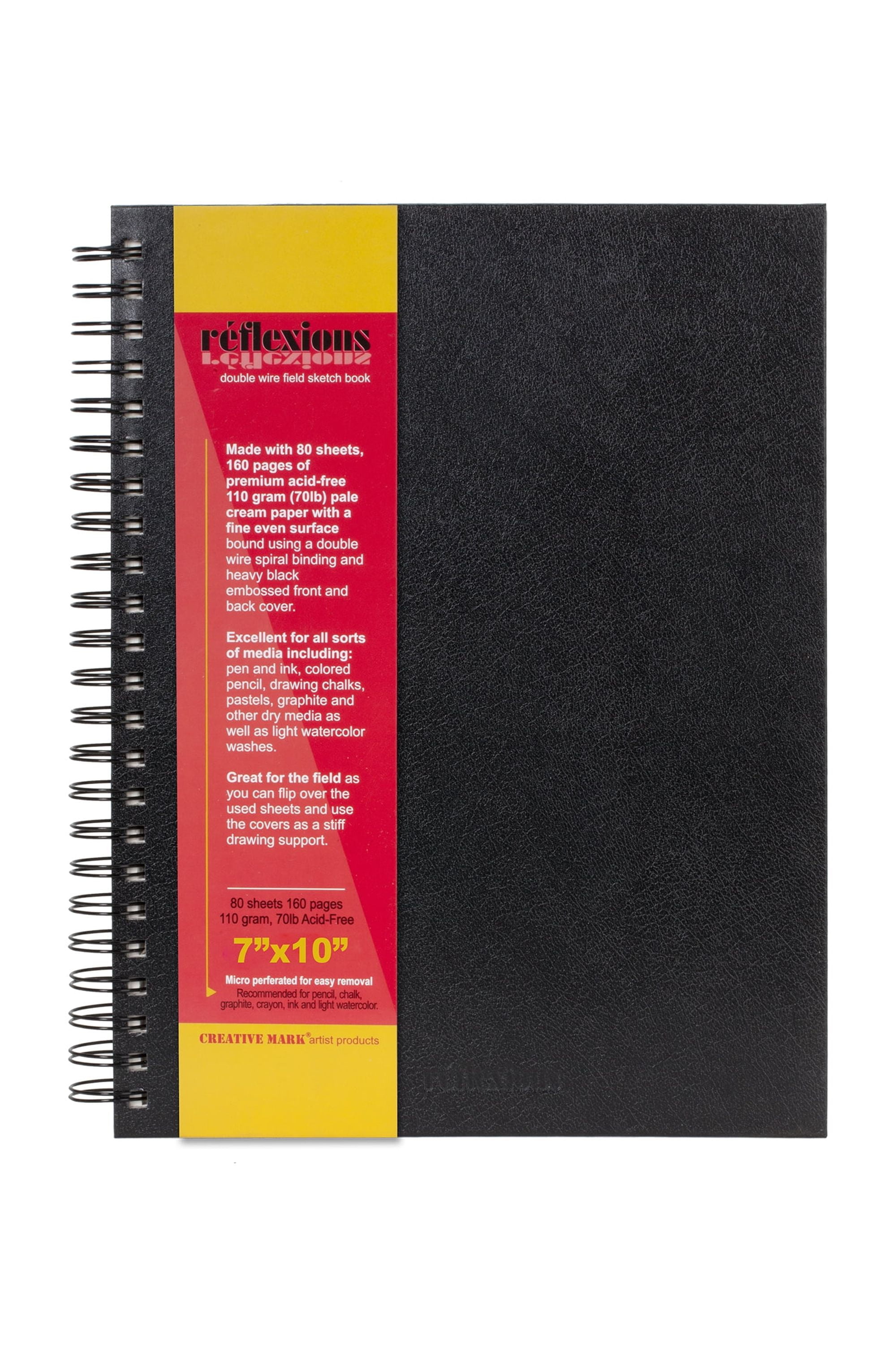 Creative Mark Double Wire Spiral Bound Field Sketch Book [160 Pages - 7 ...