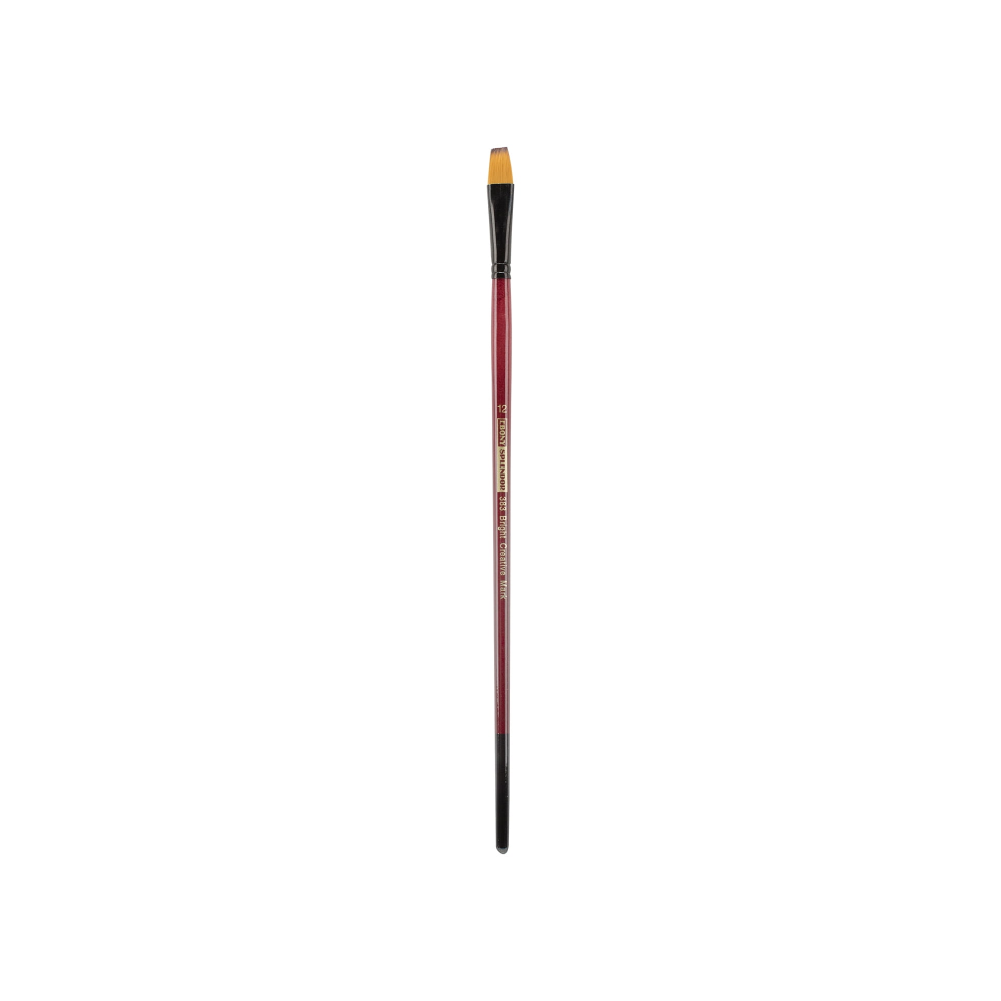 Creative Mark Ebony Splendor Long-Handled Synthetic Sable Paint Brush ...