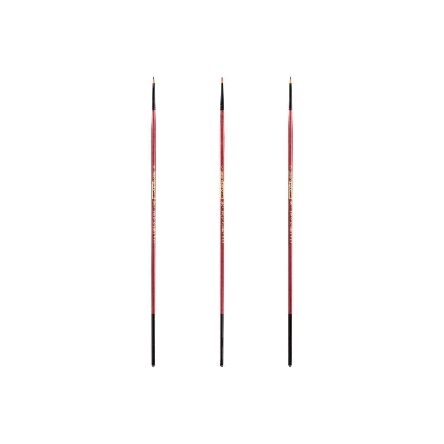 Creative Mark Ebony Splendor Long-Handled Synthetic Sable Paint Brush ...