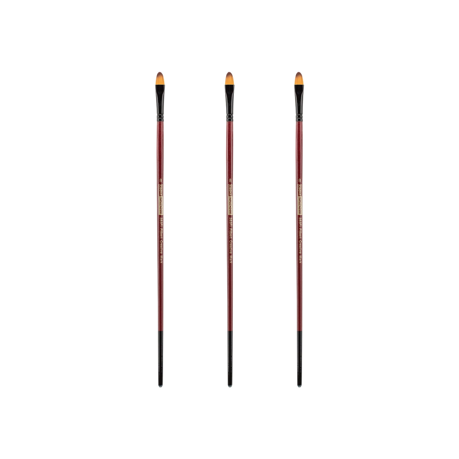 Creative Mark Ebony Splendor Long-Handled Synthetic Sable Paint Brush ...