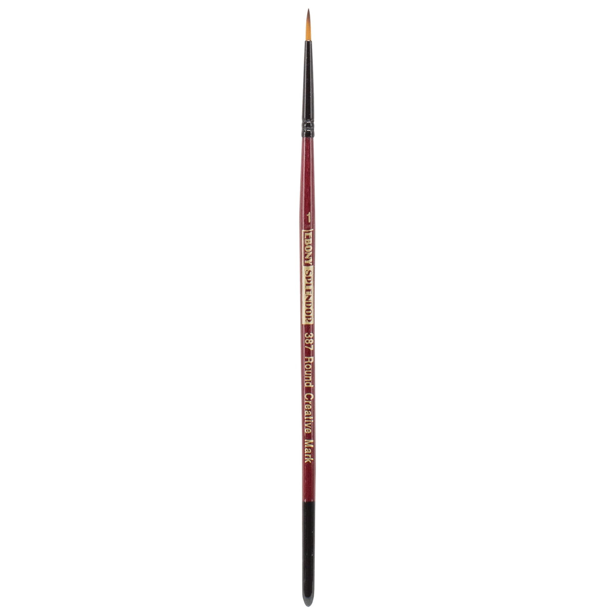 Creative Mark Ebony Splendor Short-Handled Synthetic Sable Paint Brush ...