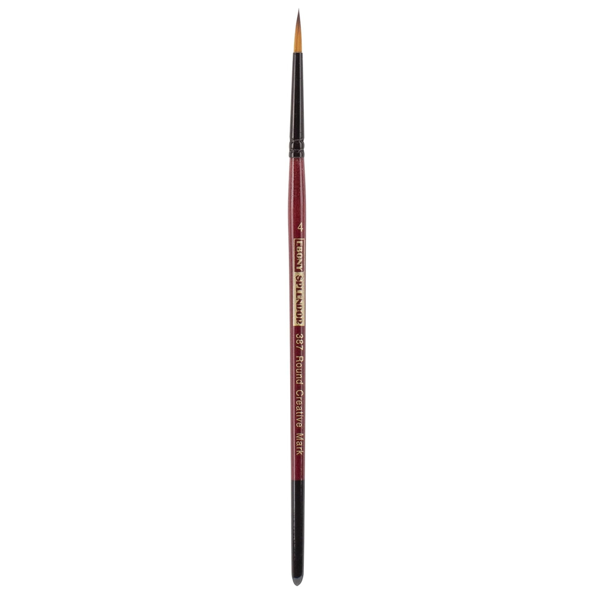 Creative Mark Ebony Splendor Short-Handled Synthetic Sable Paint Brush ...