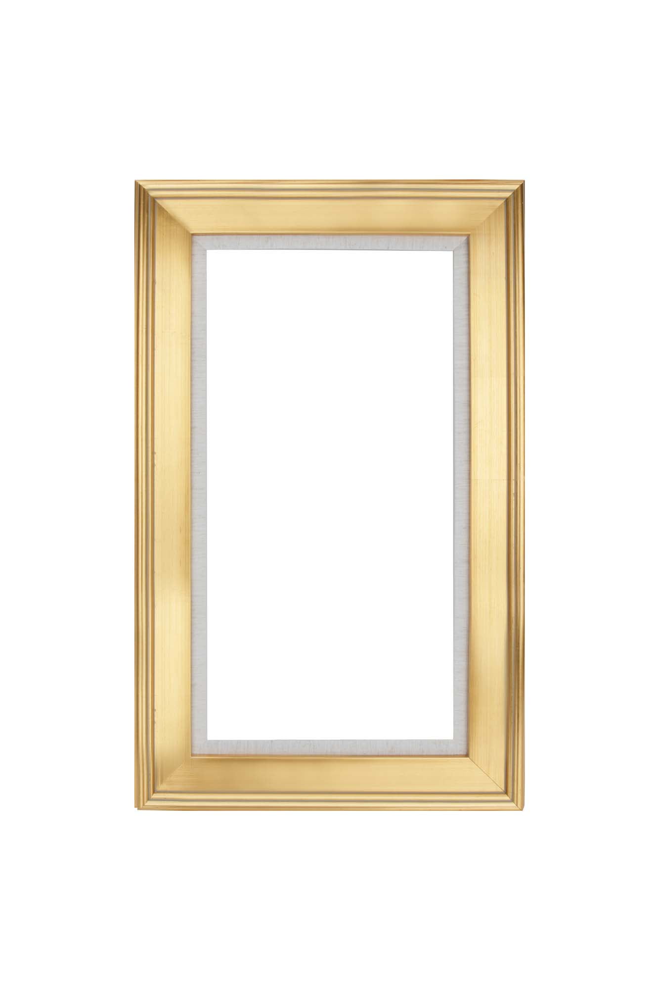 Creative Mark Elegant Plein Aire Gold Frame with Linen Liner | 12x24 ...