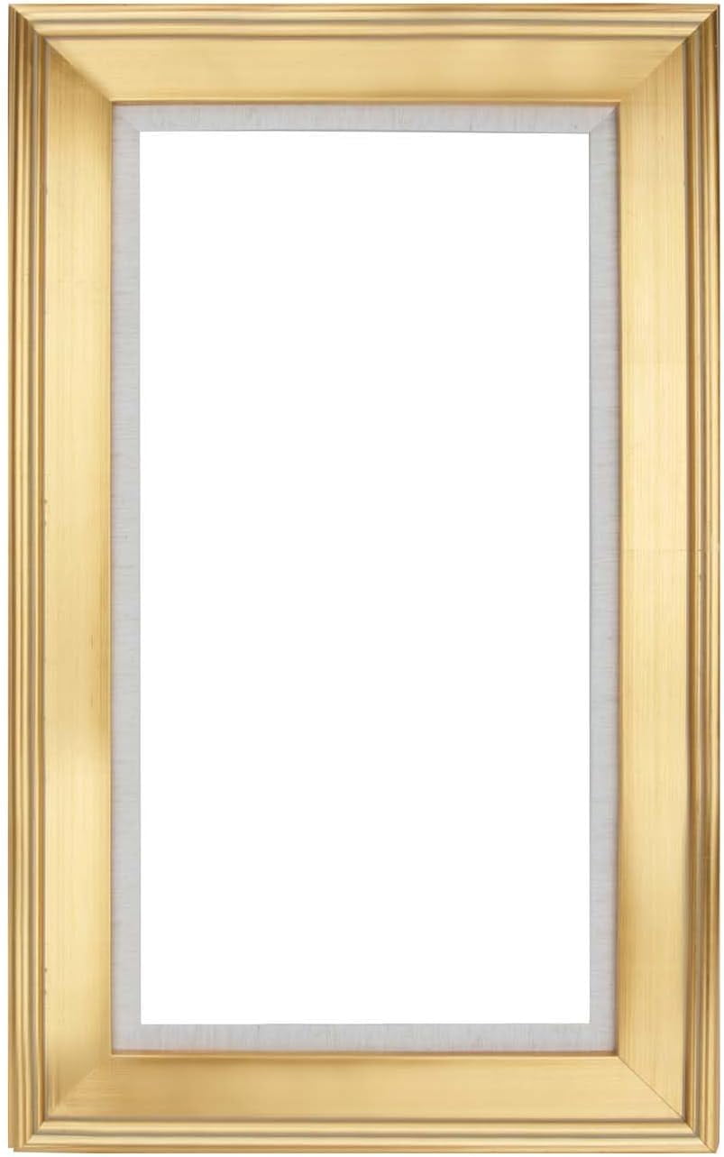 Creative Mark Elegant Plein Aire Gold Frame with Linen Liner | 12x24 ...