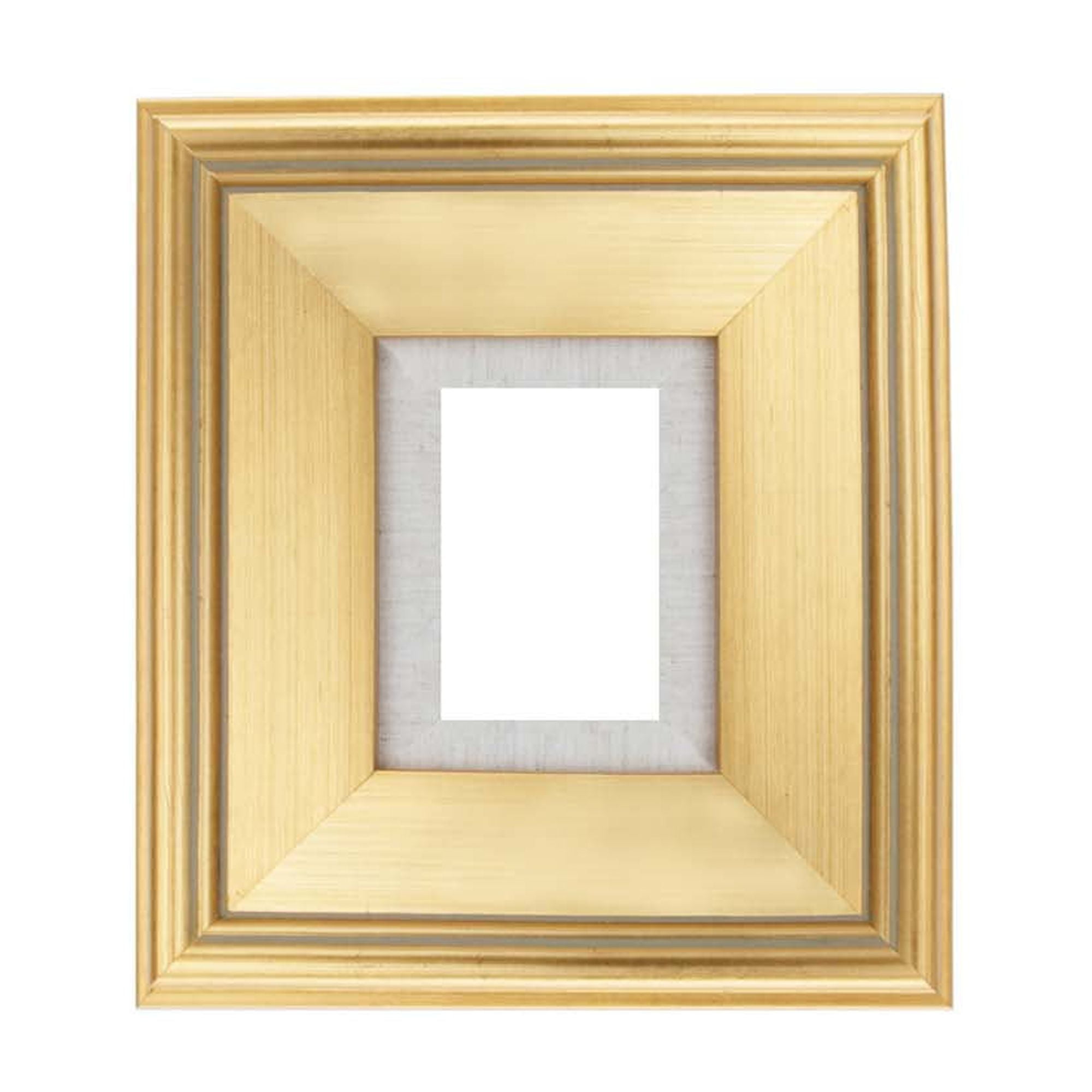 Creative Mark Elegant Plein Aire Gold Frame with Linen Liner | 3x4 ...
