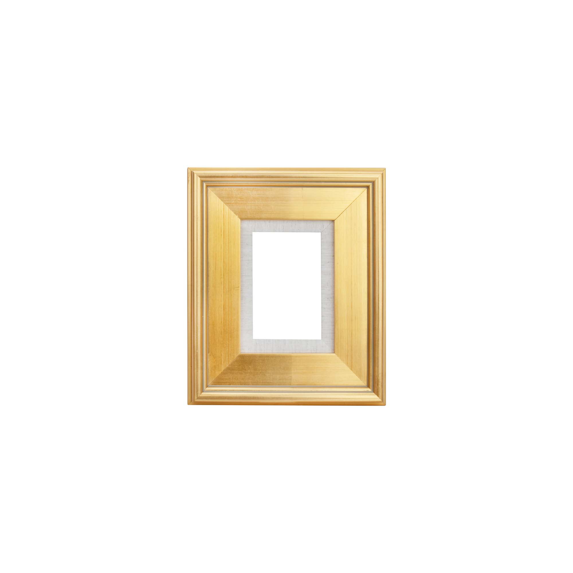 Creative Mark Elegant Plein Aire Gold Frame with Linen Liner | 4x6 ...