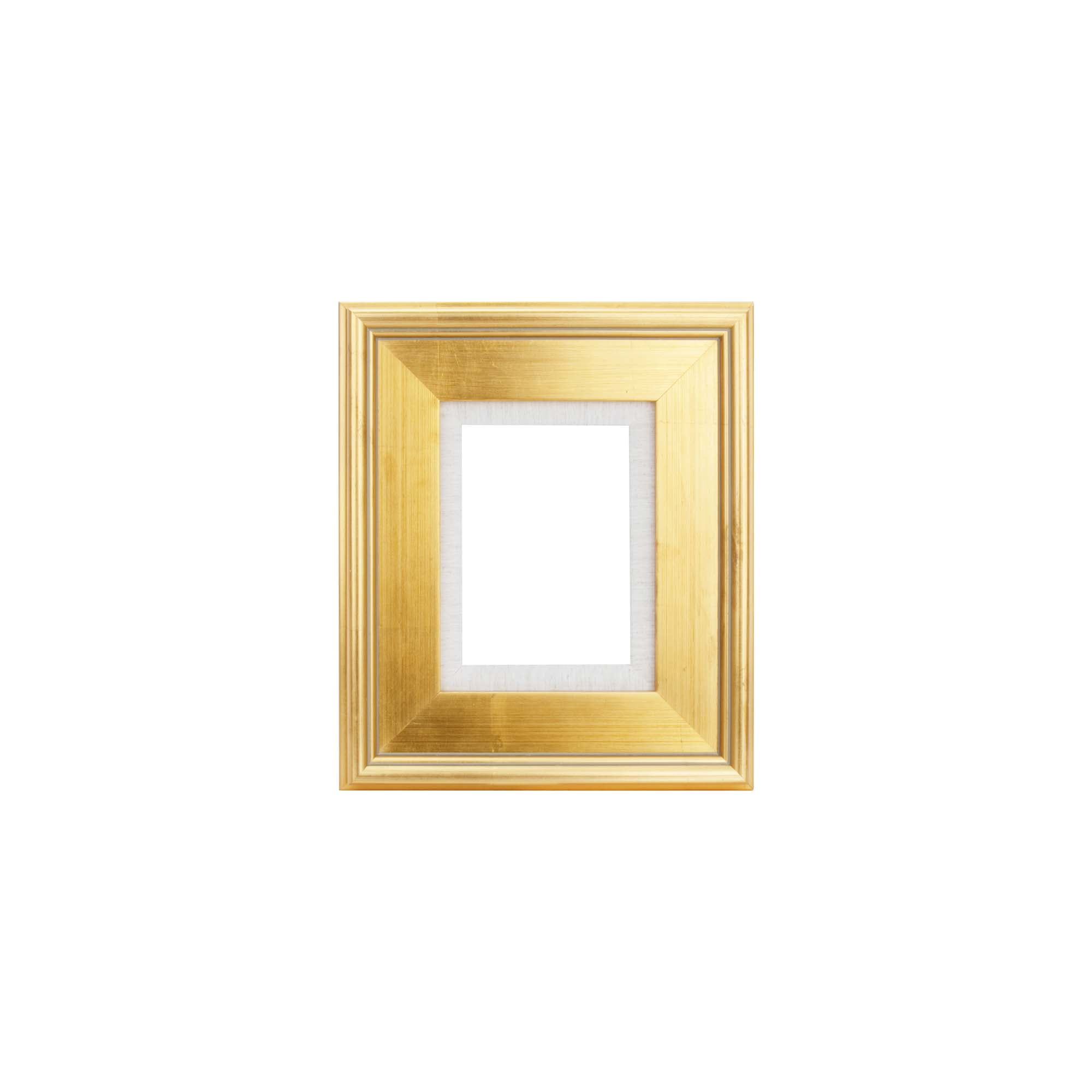 Creative Mark Elegant Plein Aire Gold Frame with Linen Liner | 5x7 ...