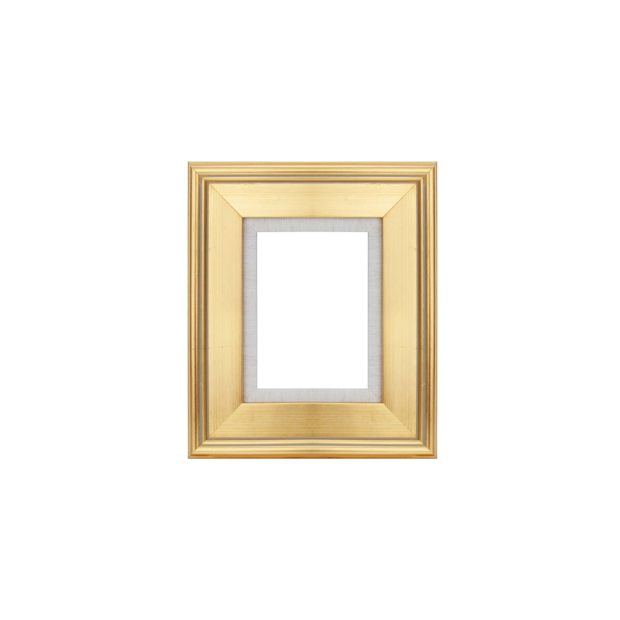 Creative Mark Elegant Plein Aire Gold Frame with Linen Liner, 6x8 ...