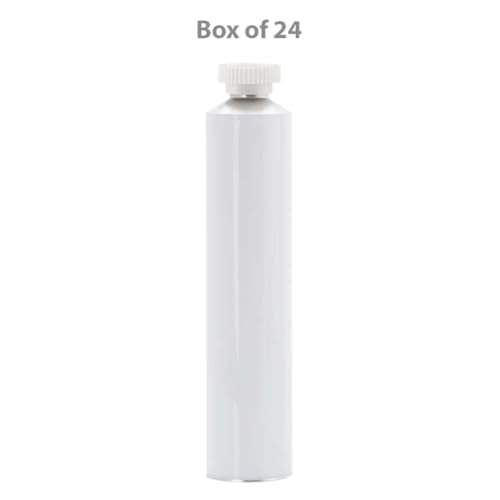 Creative Mark Empty Paint Tubes - Box of 24 Empty Aluminum Paint Tubes ...